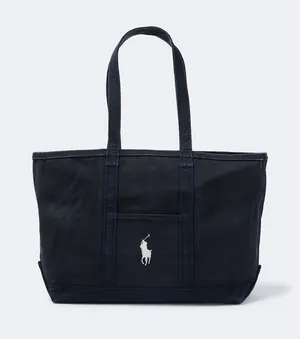 Polo Ralph Lauren Canvas Tote Bag - Blue