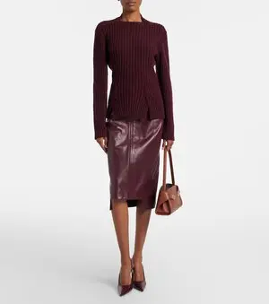 FERRAGAMO Leather Shoulder Bag