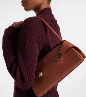 FERRAGAMO Leather Shoulder Bag