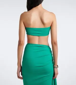 Christopher Esber Embellished Bandeau Top