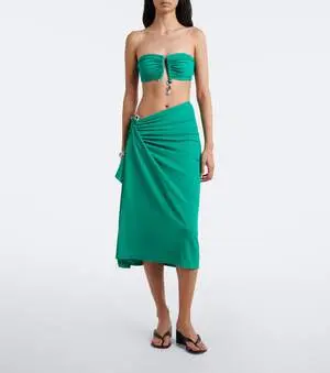 Christopher Esber Embellished Bandeau Top