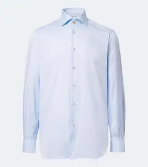 Kiton Cotton Shirt - Blue