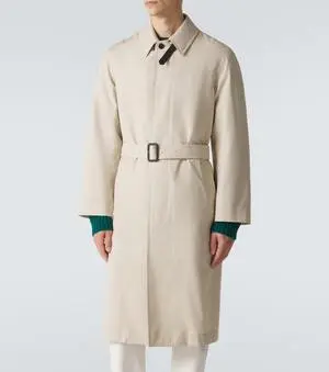 TOM FORD Cotton And Silk Wide-leg Pants