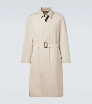 TOM FORD Cotton And Silk Wide-leg Pants - White