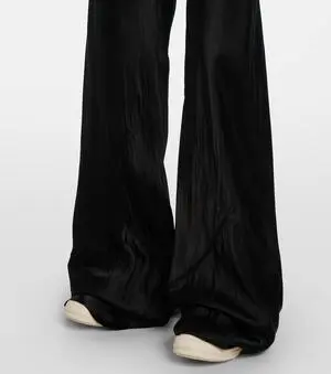 Rick Owens Bias Wide-leg Pants - Black
