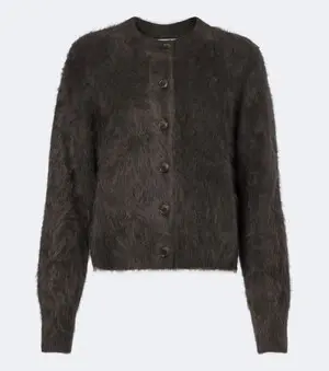 LISA YANG Azalea Cashmere Cardigan - Brown