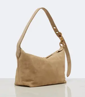 Miu Miu Spirit Suede Shoulder Bag