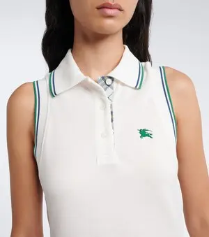 Burberry Martina Cotton Piqué Tennis Dress