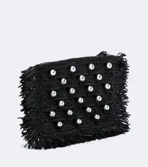 Rabanne Small Studded Clutch
