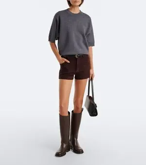 Stouls Roxie Suede Shorts