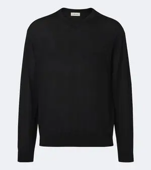 FRAME Cashmere And Wool Sweater - Black