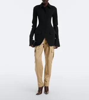 MUGLER Wool-blend Jacket