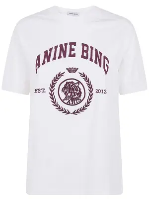 ANINE BING T-shirt Crew Neck "jaylin