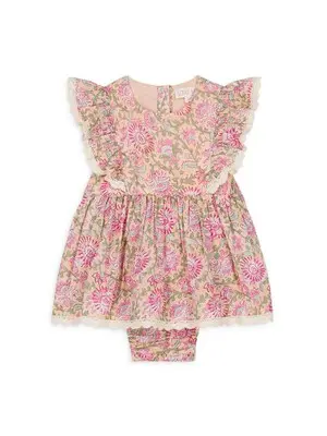 LOUISE MISHA Romper Floral Pattern "lena - Pink
