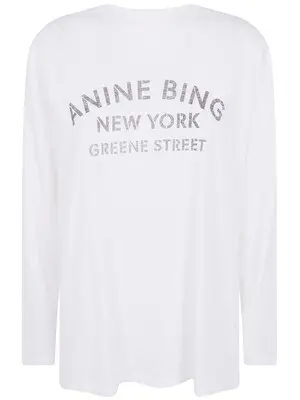 ANINE BING T-shirt Long Sleeve "ivan