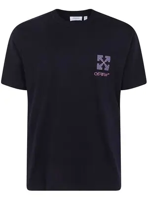 Off-White T-shirt Short Sleeves "small Arrow Regular - Black