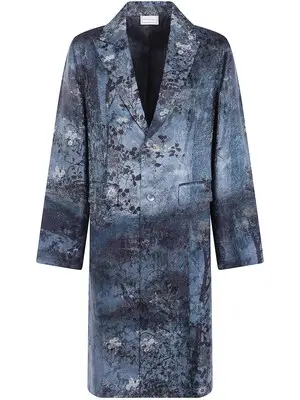 PIERRE-LOUIS MASCIA Coat Viscose "dox - Blue
