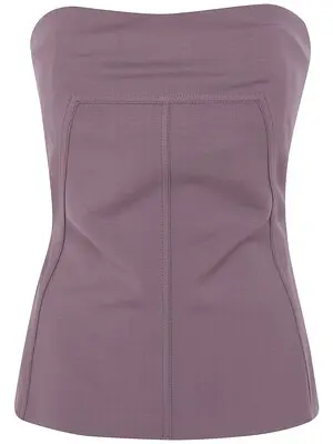 Rick Owens Top With Pockets "bustier - Pink