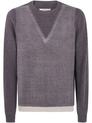 MAISON MARGIELA Sweater Fused Knit "fused Knit Sweater - Gray