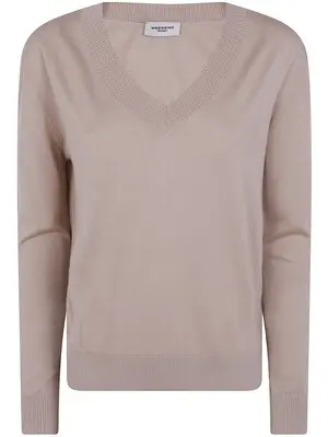 Max Mara Sweater V Neck "wkd Talamo - Beige
