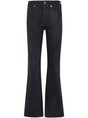 Seven For All Mankind Jeans Bootcut Vintage Coating "the Leggy Bootcut - Brown