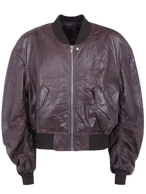 Rick Owens Jacket Padded Leather "secchia Flight