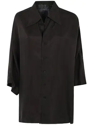 ZIGGY CHEN Shirt Back Gathered "0w2620702 53 - Green