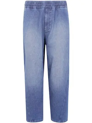 Emporio Armani Jeans Wide Leg "em006615.af27722 Mb001 - Blue