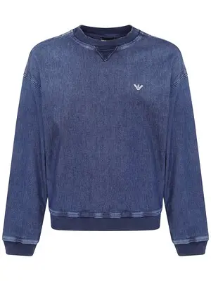 Emporio Armani Long Sleeve Sweatshirts Hoodies For Men