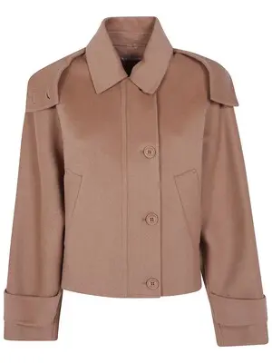 TWINSET Jacket Caban "tobacco - Brown
