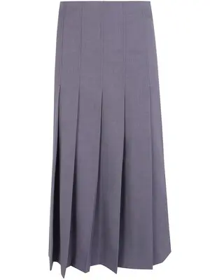 DRHOPE Skirt Pleated "4894.4334 900 Grey - Gray