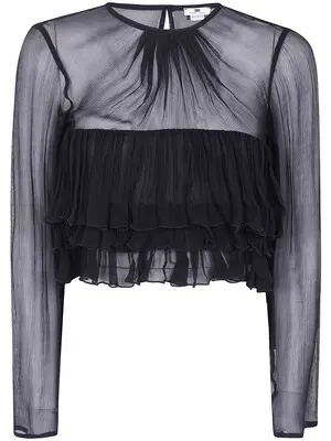 Elisabetta Franchi Long Sleeve Top