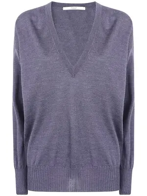 NUUR Sweater Long Sleeves V Neck "263fxb08002