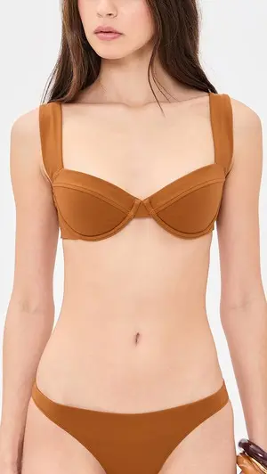 REFORMATION Viola Bikini Top