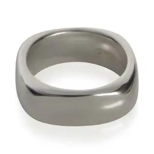Tiffany & Co. Sterling Silver Square Cushion Ring