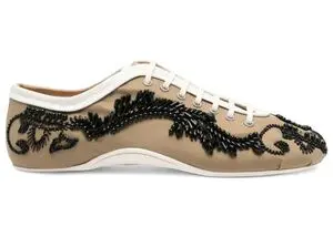 Dries Van Noten Twill Microsand Cotton Shoe
