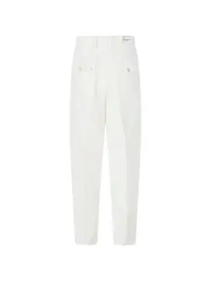 Eleventy Pleated-detail Tailored Trousers - Neutrals