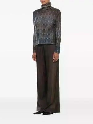 Avant Toi Cable-knit Roll-neck Sweater