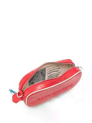 Patrizia Pepe Embossed Logo Shoulder Bag