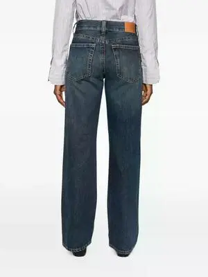 6397 Faded-effect Straight-leg Jeans