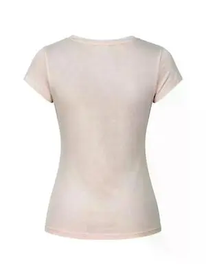 Armani Exchange Logo Embellished T-shirt