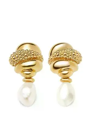 MISSOMA Beaded Pearl Drop Earrings - Gold