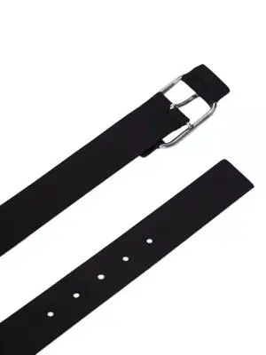 Karl Lagerfeld Leather Belt - Black