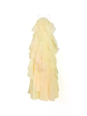 Aje Pandorea Layered Maxi Dress