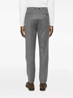 BERWICH Pleated Wool Trousers