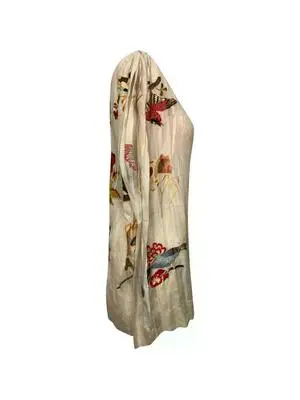 ISABEL MARANT VINTAGE Embroidered Boat-neck Blouse