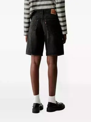 LEVI'S Middy Faded-effect Denim Shorts