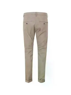 DONDUP Slim-fit Turn-up Trousers