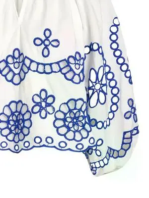 MARIE OLIVER Vara Broderie Anglaise Top