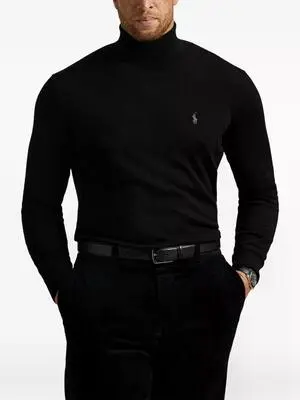 Polo Ralph Lauren Embroidered Pony Turtleneck Sweater